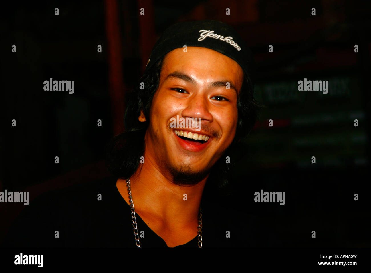 Thai DJ Smile Stock Photo - Alamy