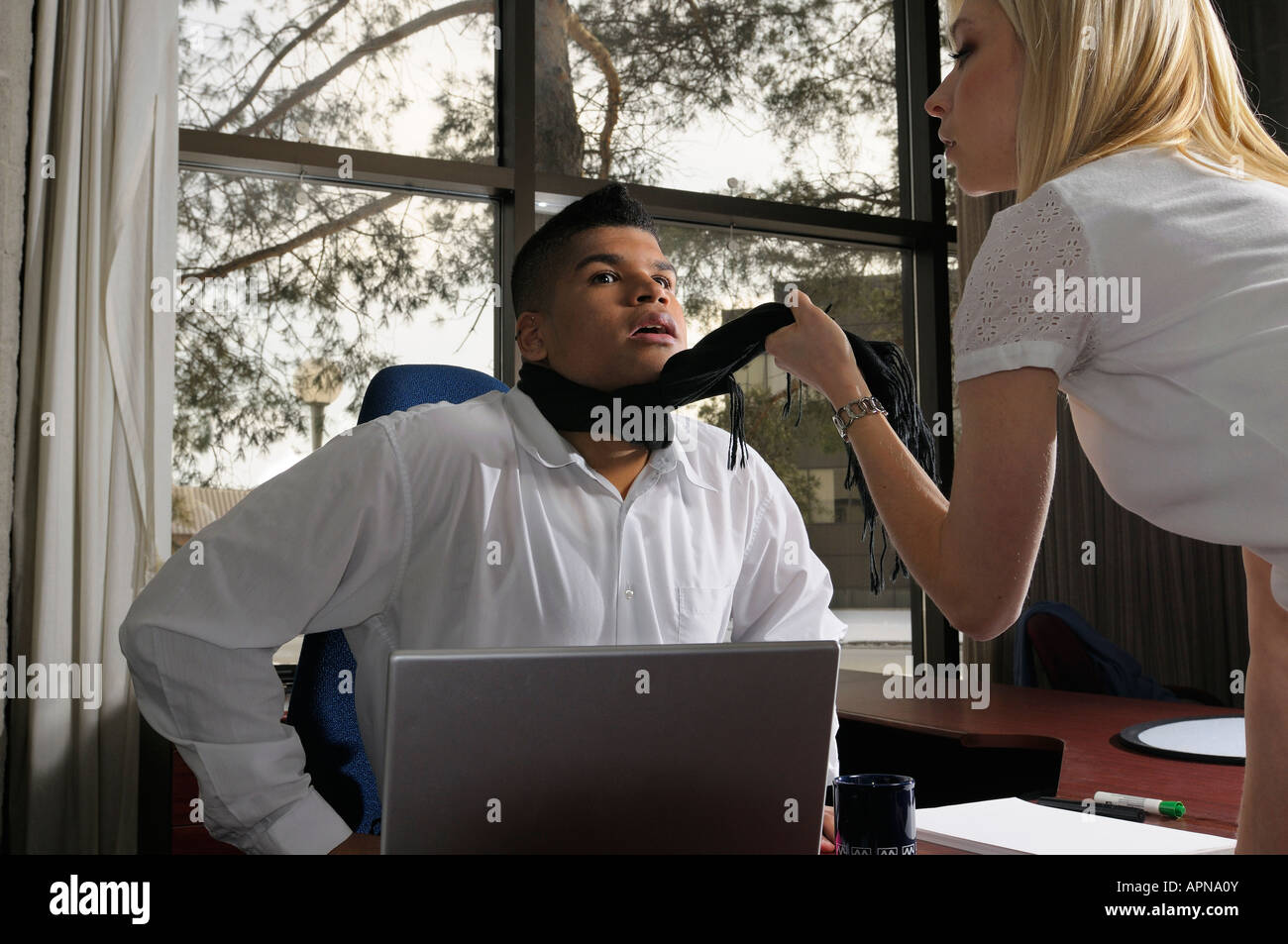 Aggresive office staff hi-res stock photography and images - Alamy