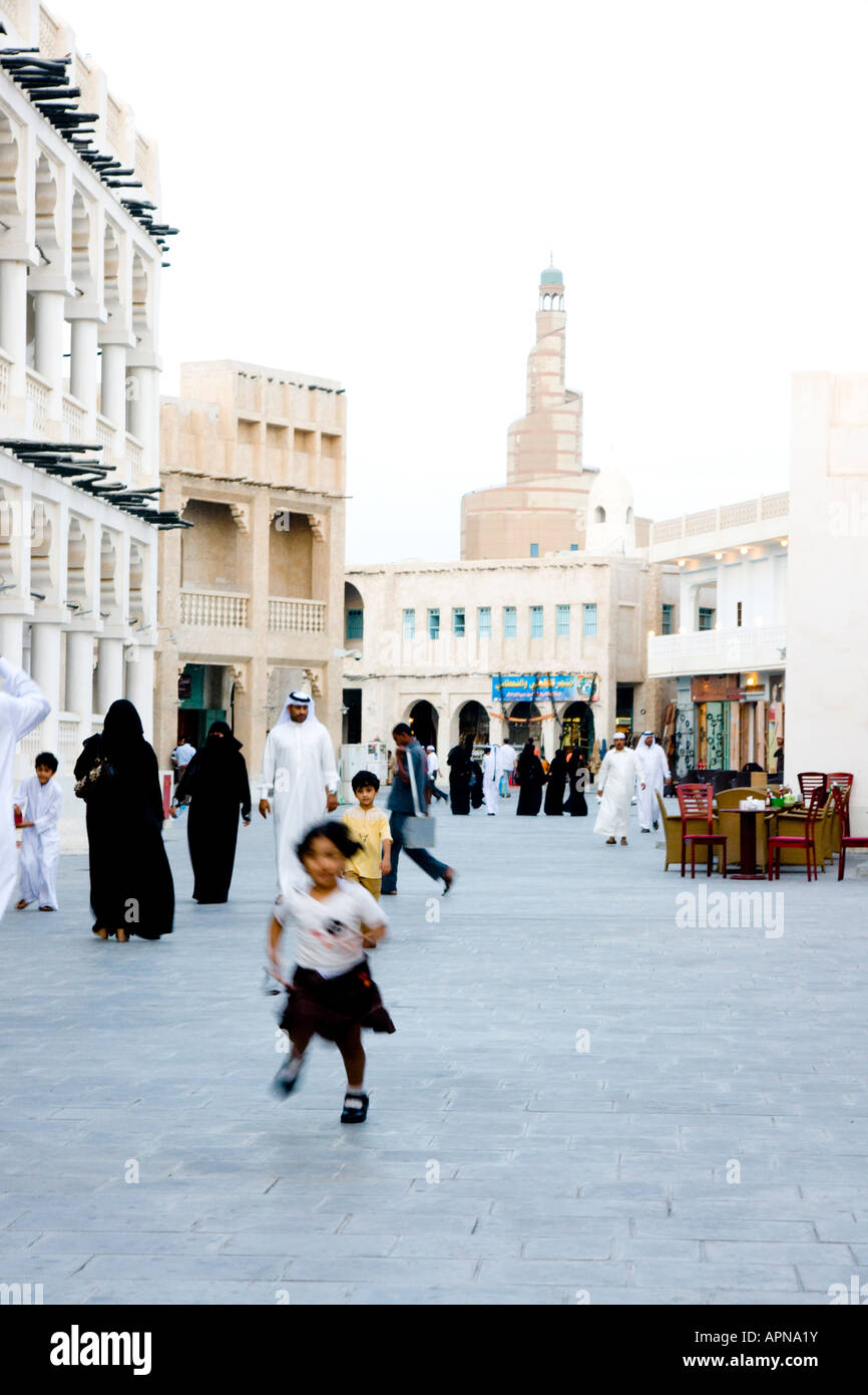 Middle east Qatar Doha Souk Waqif Stock Photo - Alamy