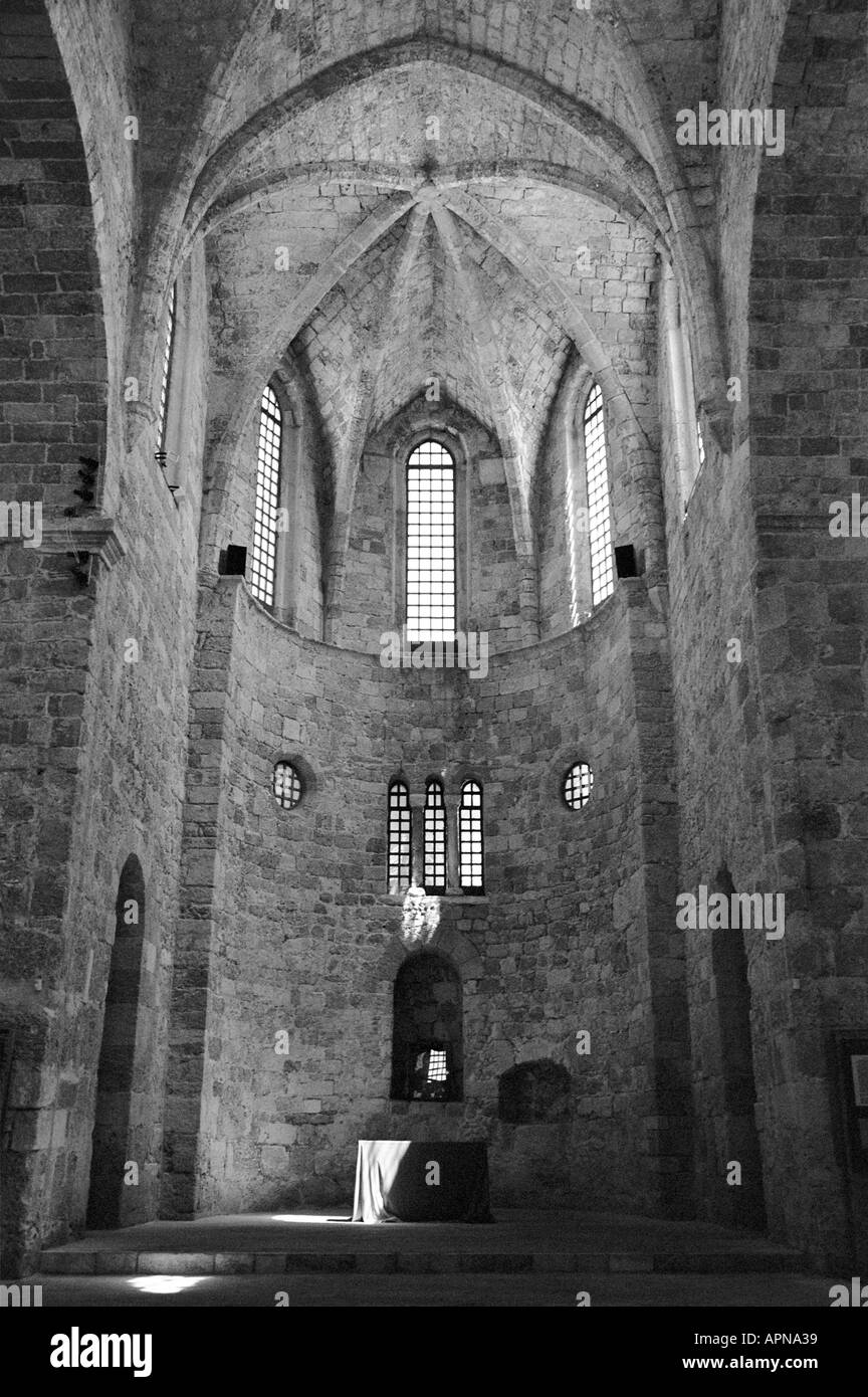 Church interior st mary Black and White Stock Photos & Images - Alamy