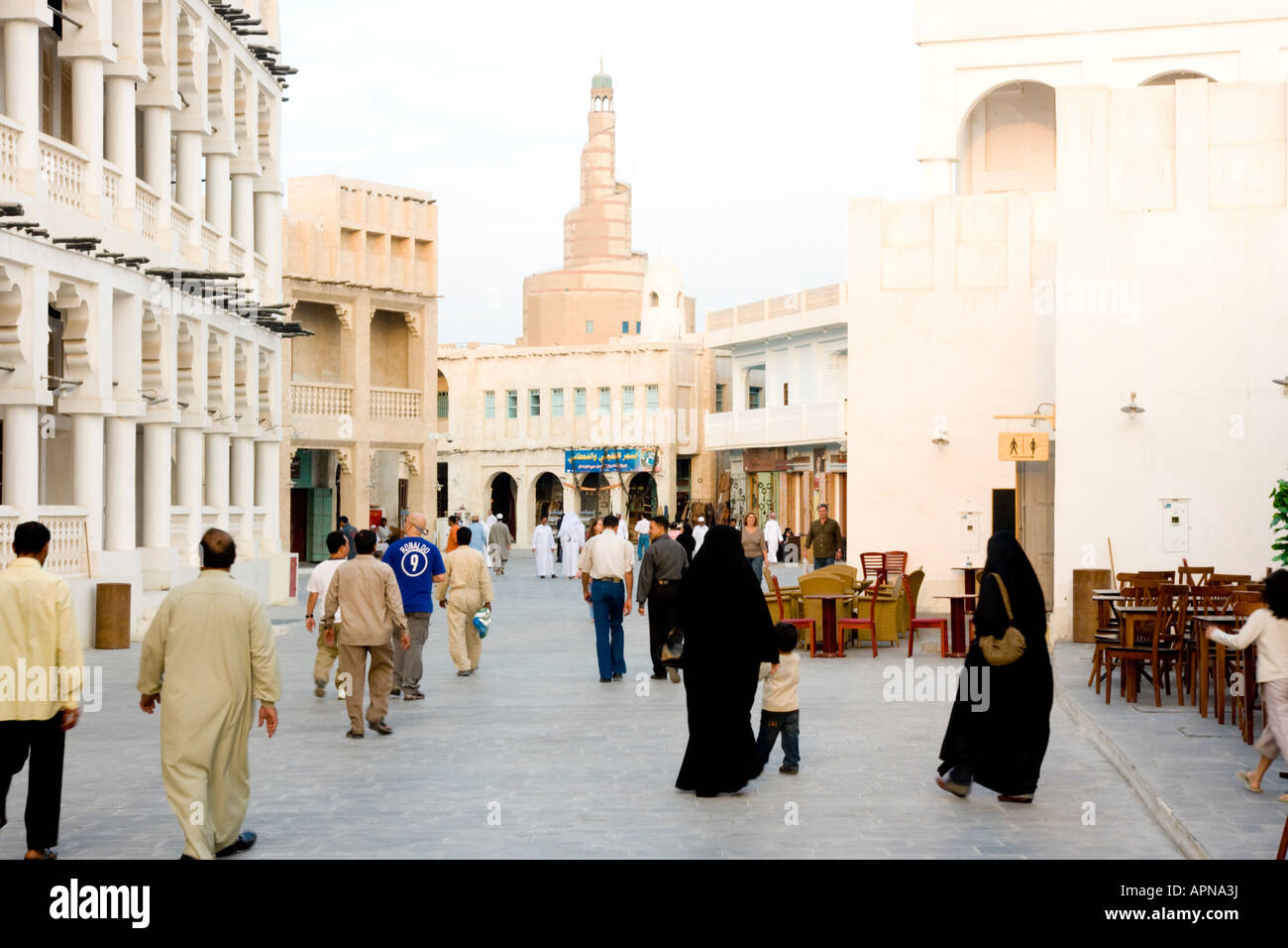 Middle east Qatar Doha Souk Waqif Stock Photo - Alamy