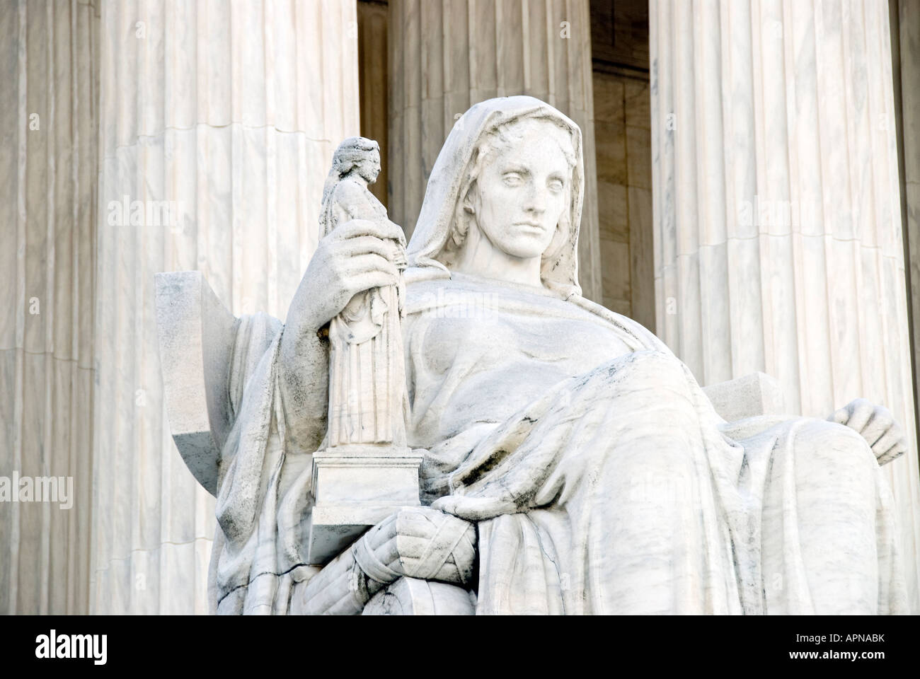 WASHINGTON DC — The Contemplation of Justice statue by James Earle ...