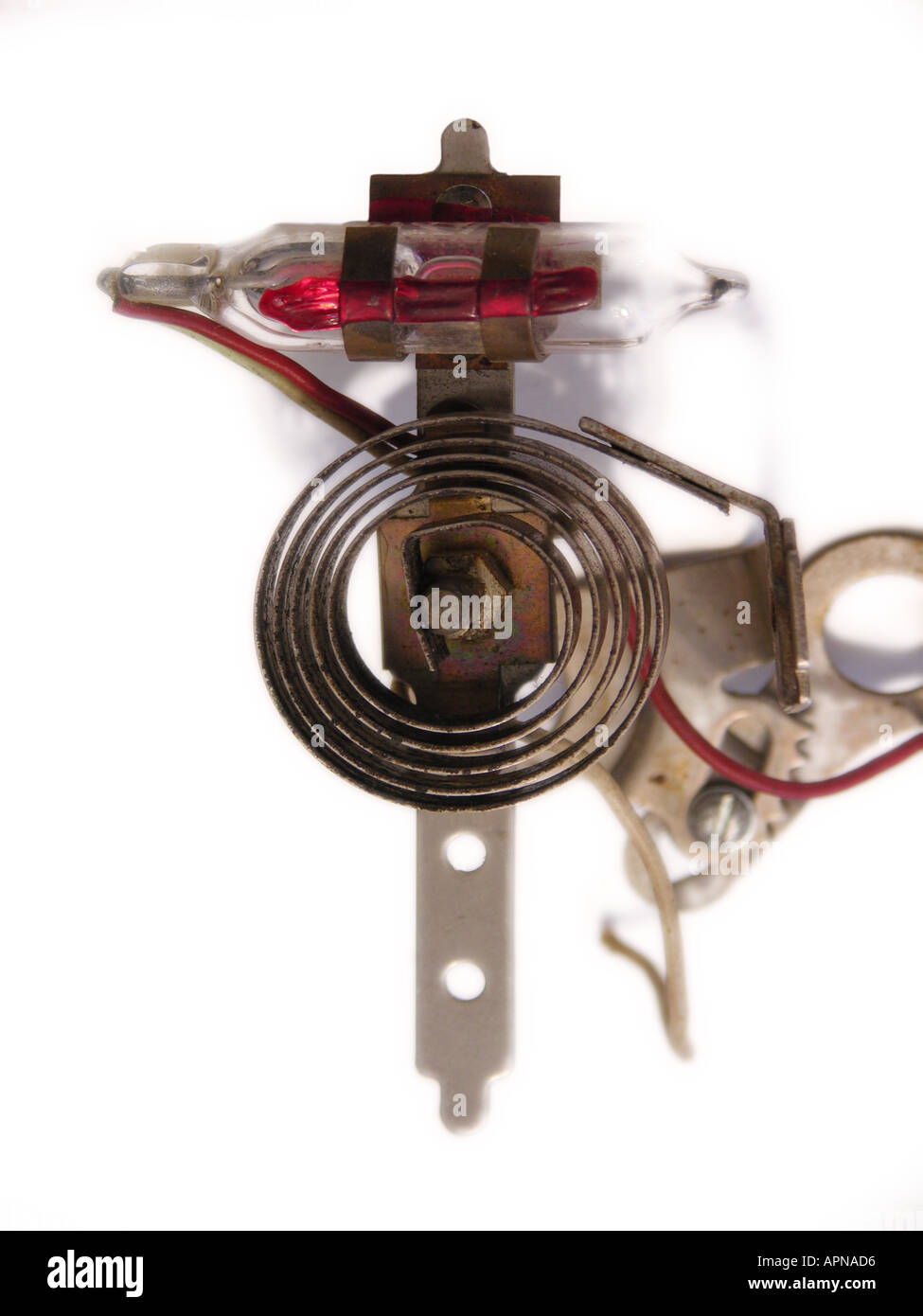 Bimetallic strip thermometer hi-res stock photography and images - Alamy