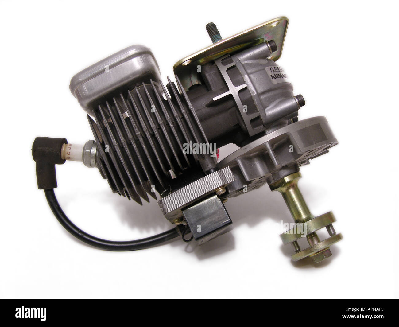 Model Airplane Engine Stock Photo - Alamy