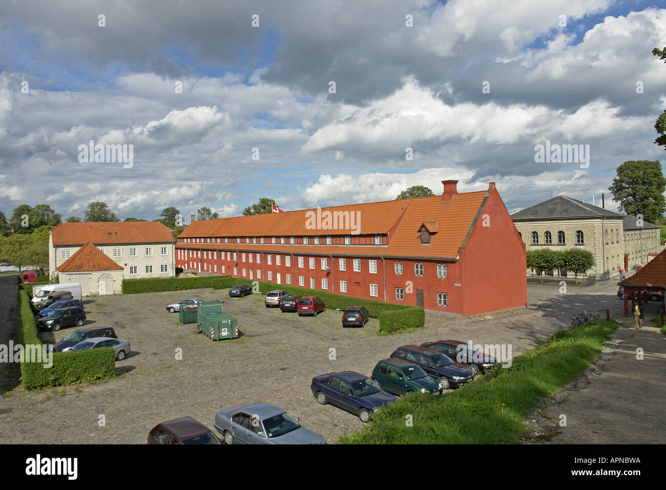 A look into the centre of the fortification named Kastellet in ...