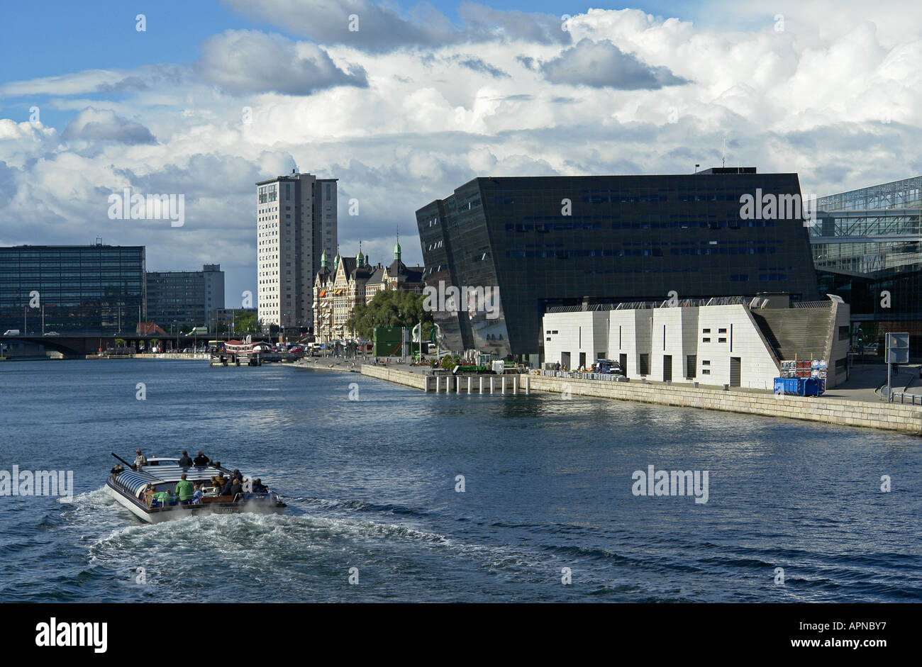 The Royal Danish Library is housed in the building termed Black Diamond ...