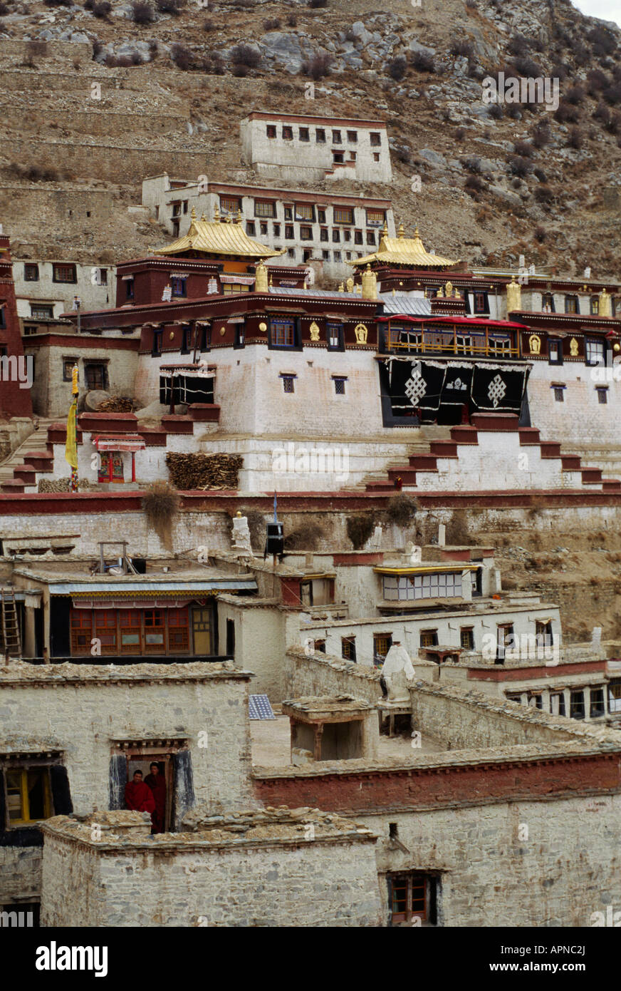 GANDEN MONASTERY of the GELUKPA SECT was founded by TSONGKHAPA in 1409 ...