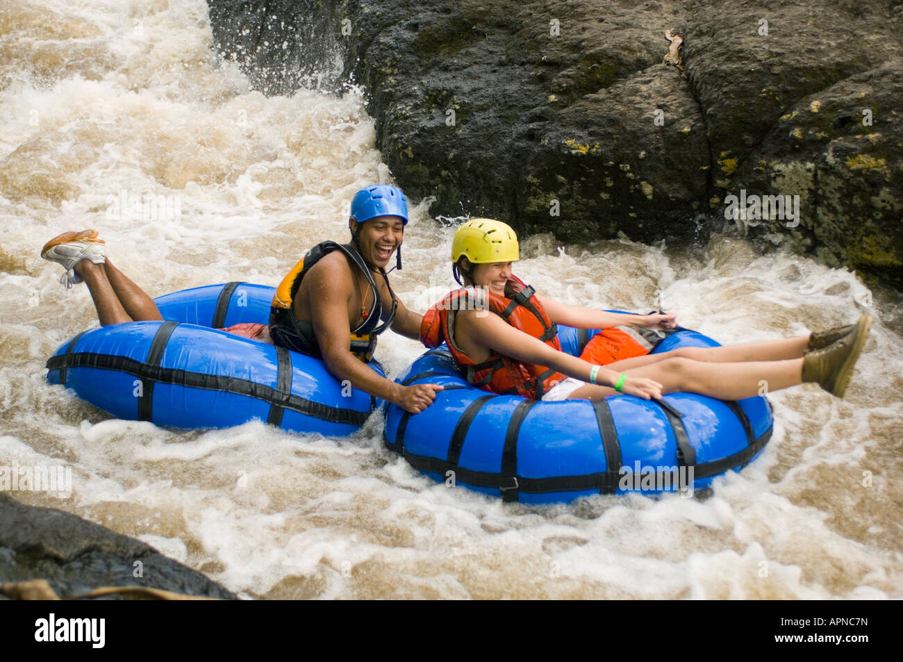 Tubing tube sport rincon de la vieja hi-res stock photography and ...