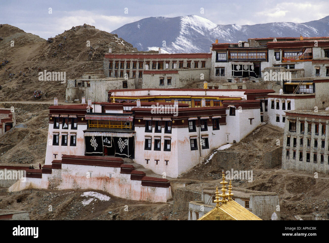 GANDEN MONASTERY of the GELUKPA SECT was founded by TSONGKHAPA in 1409 ...