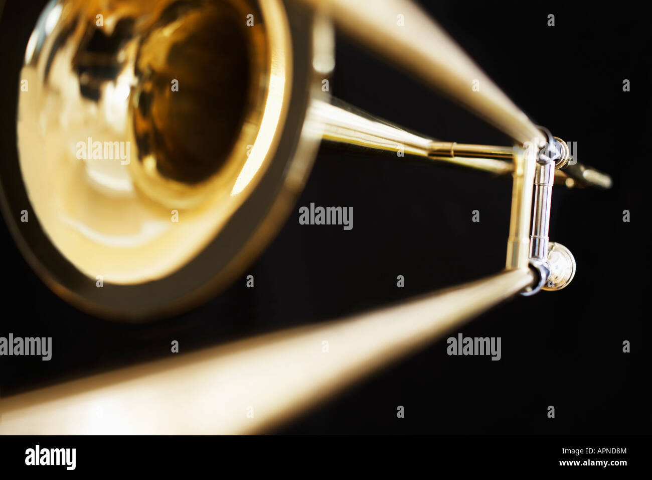 Single trombone (close-up Stock Photo - Alamy