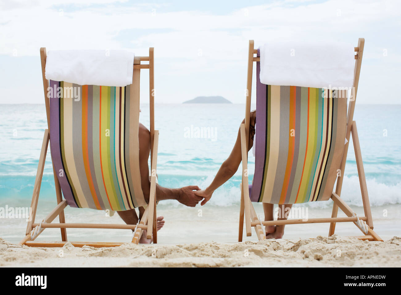 Chair holding hands rear view hi-res stock photography and images - Alamy