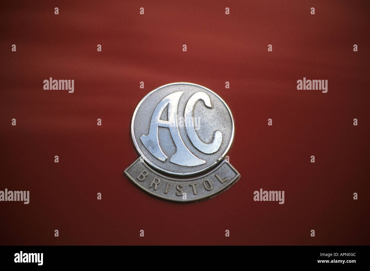 AC Ace Bristol car badge. English car manufacturer 1908 to date Stock ...