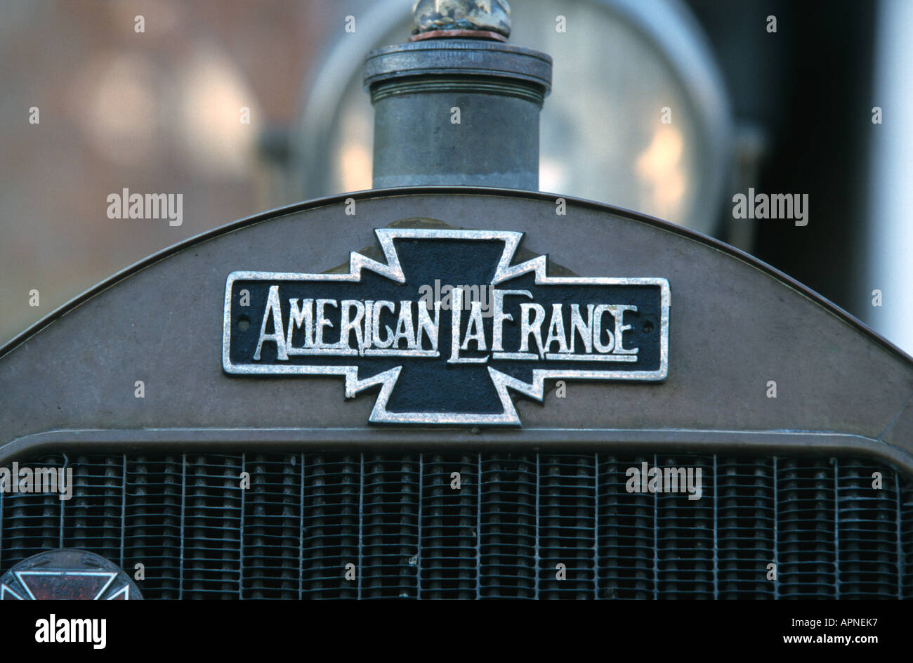 Retro motoring badges hi-res stock photography and images - Alamy