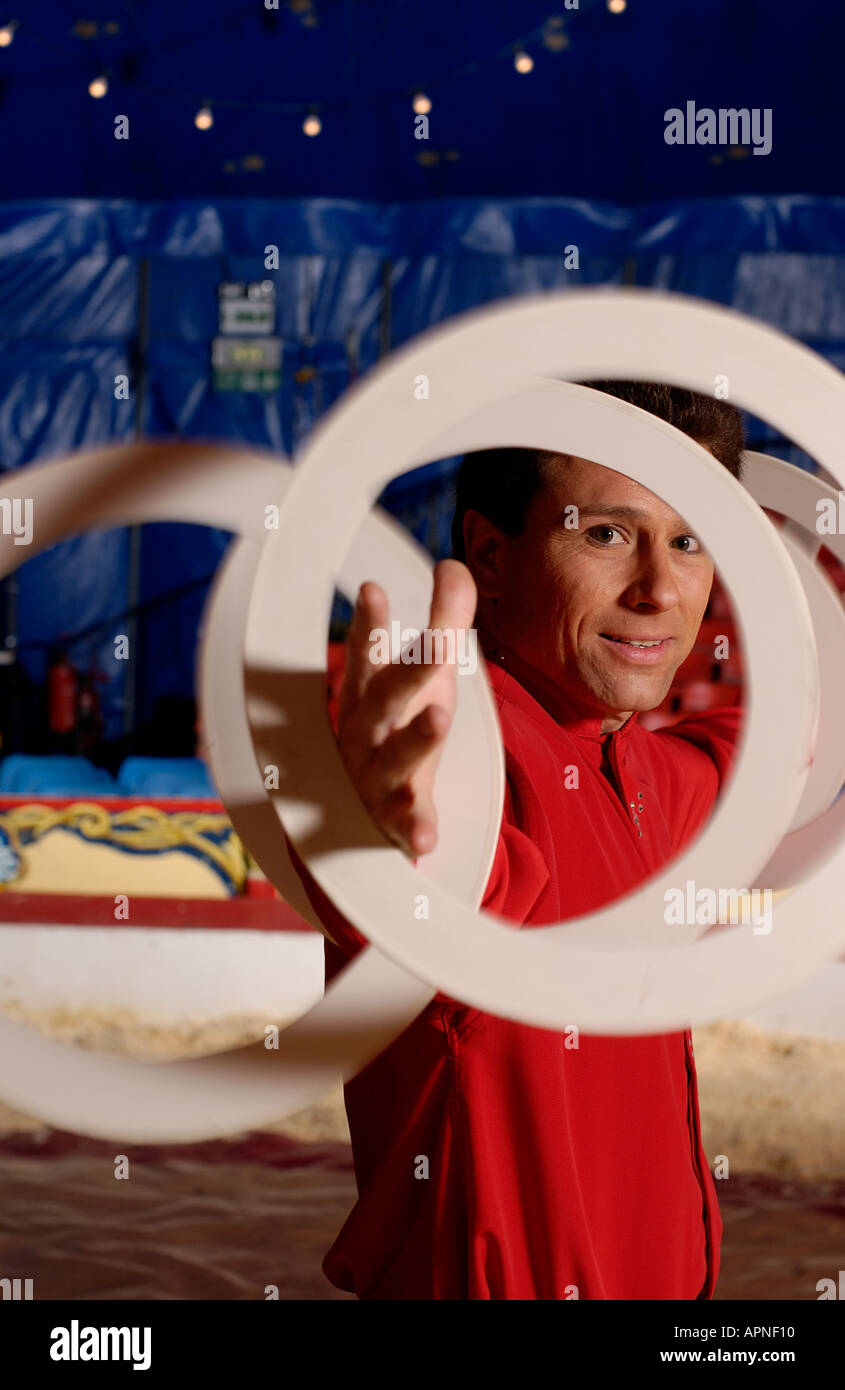 portrait of a circus performer Stock Photo - Alamy