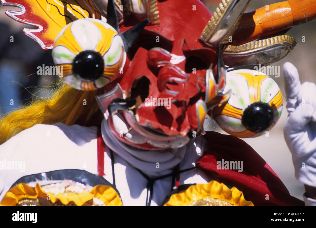 Diablada dancer chutillos festival potosi hi-res stock photography and ...