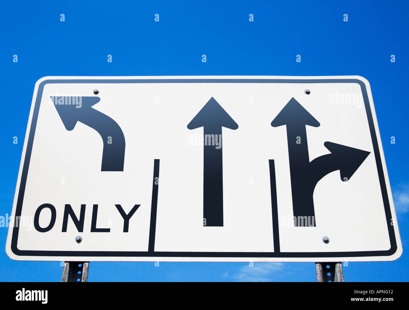 Road with sign hi-res stock photography and images - Alamy