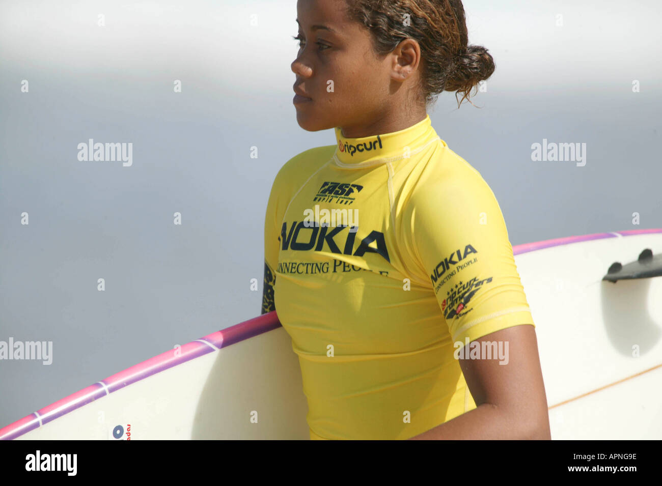 Surfer girl bikini hi-res stock photography and images - Alamy