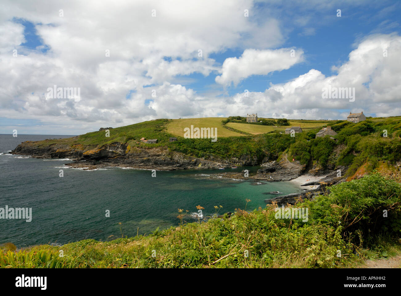 Prussia Cove Cornwall England Stock Photo - Alamy