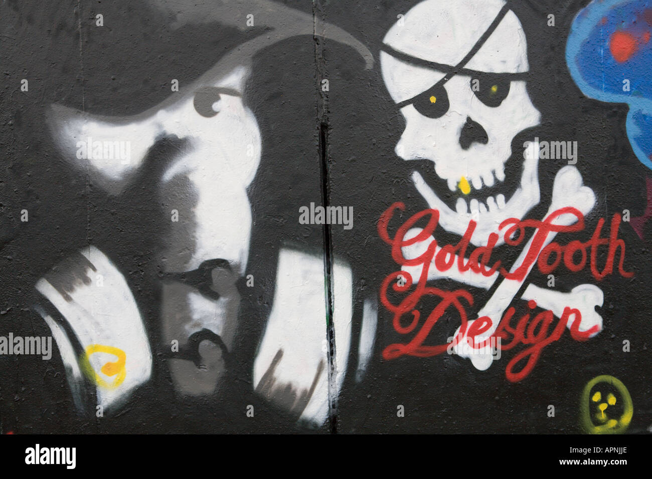 Conceptual graffiti street art backgrounds mural hi-res stock ...