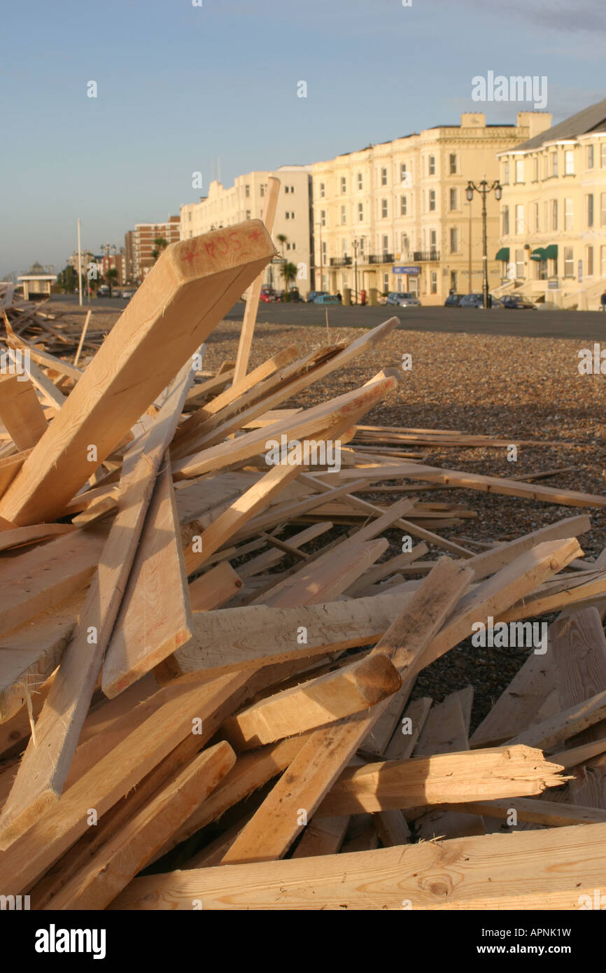 England west sussex worthing timber hi-res stock photography and images ...