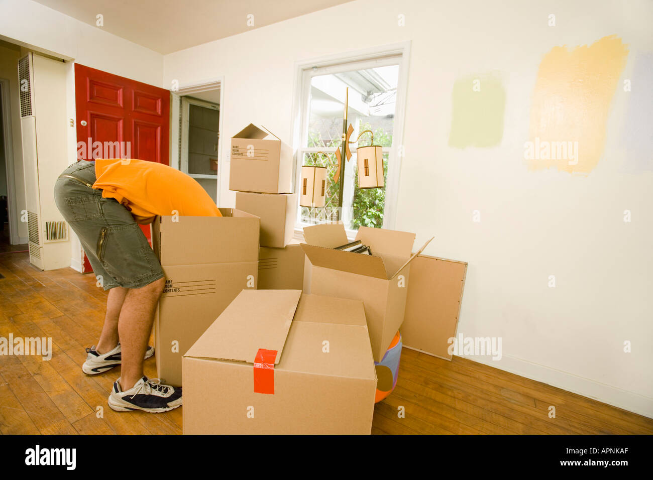 Rummage in box hi-res stock photography and images - Alamy
