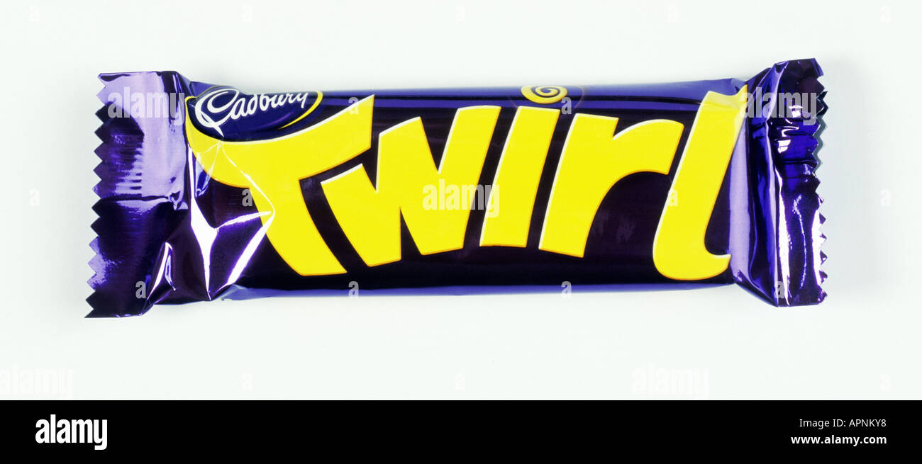 Twirl chocolate cutout hi-res stock photography and images - Alamy