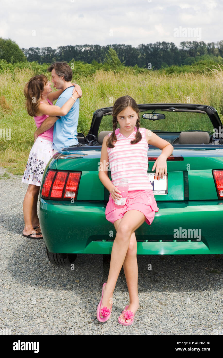 Embarrassed child parents hi-res stock photography and images - Alamy