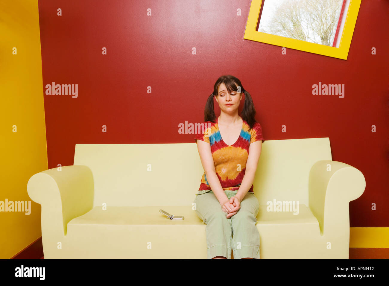 Waiting by phone humor hi-res stock photography and images - Alamy