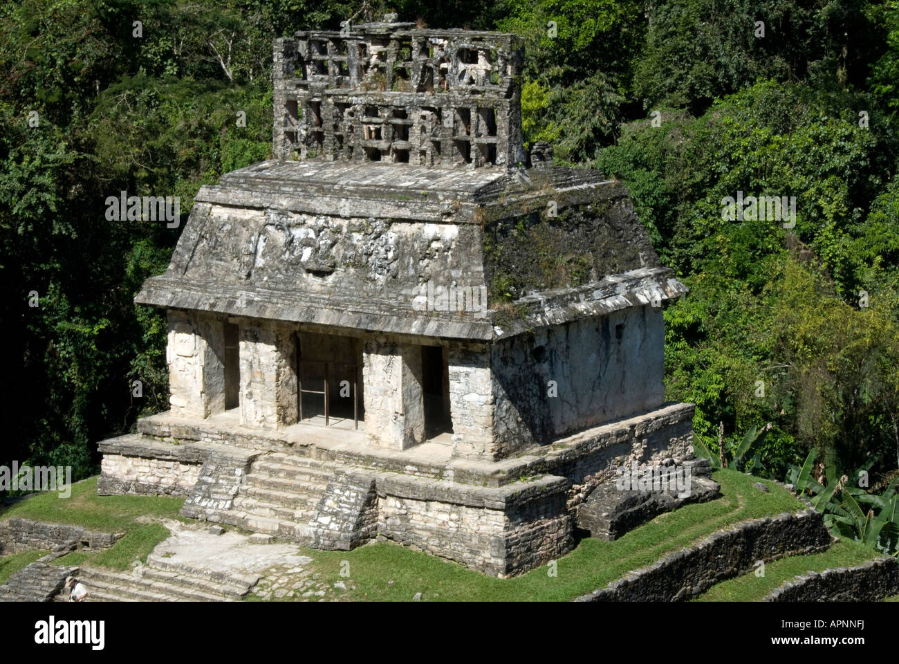 Palenque pyramid hi-res stock photography and images - Alamy