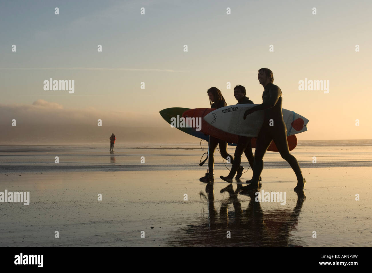 3 surfers three surfers hi-res stock photography and images - Alamy