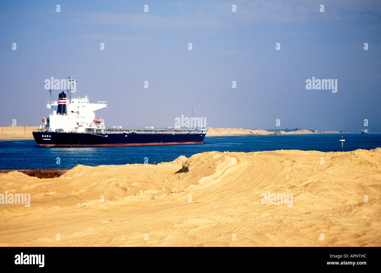 At the northern end of the suez canal hi-res stock photography and ...