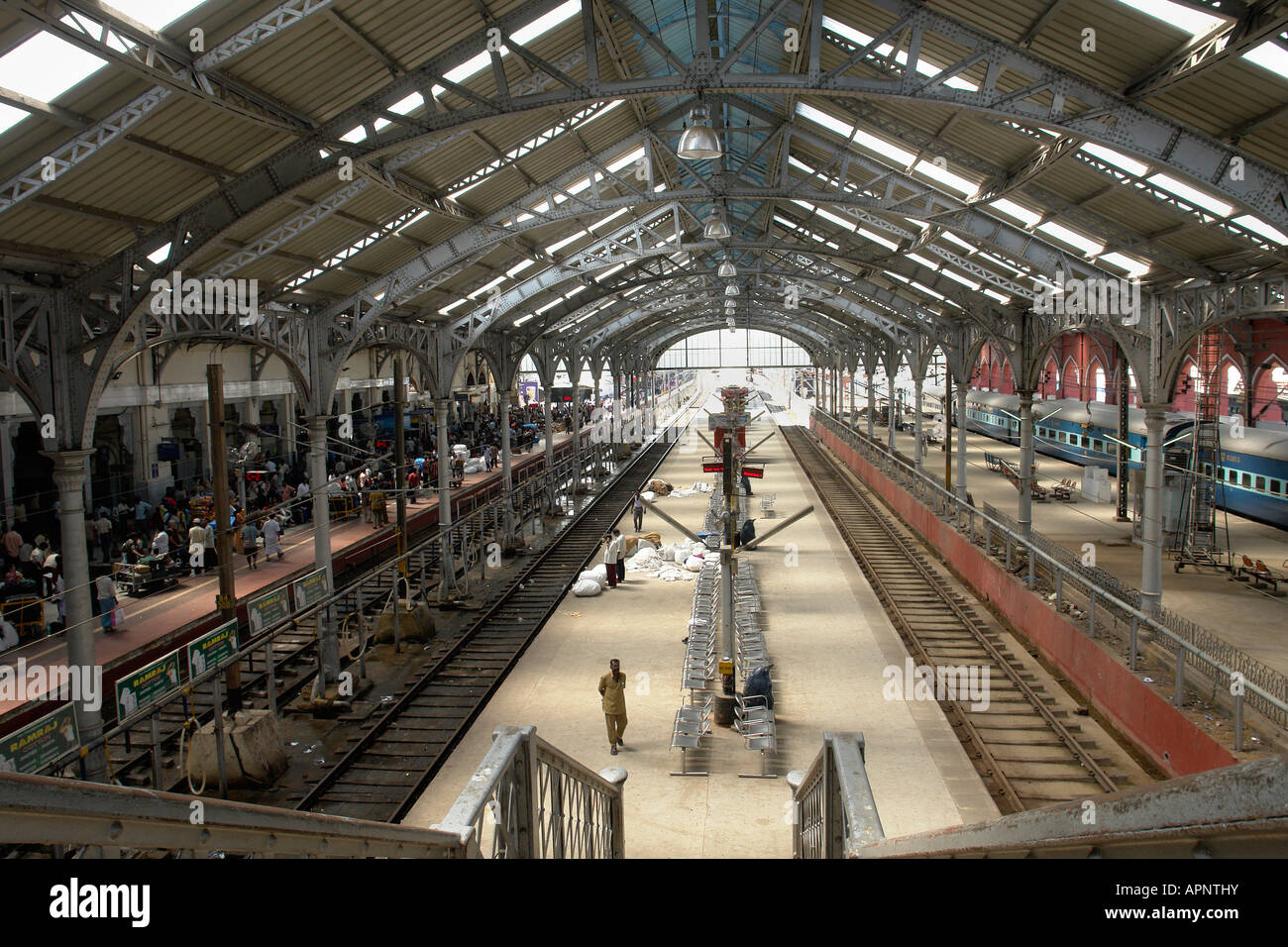 Chennai railways hi-res stock photography and images - Alamy