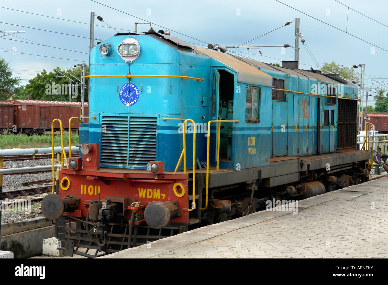 Indian Diesel Engine Train