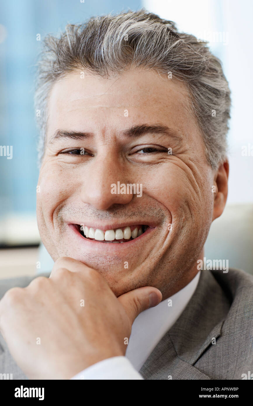 Portrait of businessman Stock Photo - Alamy