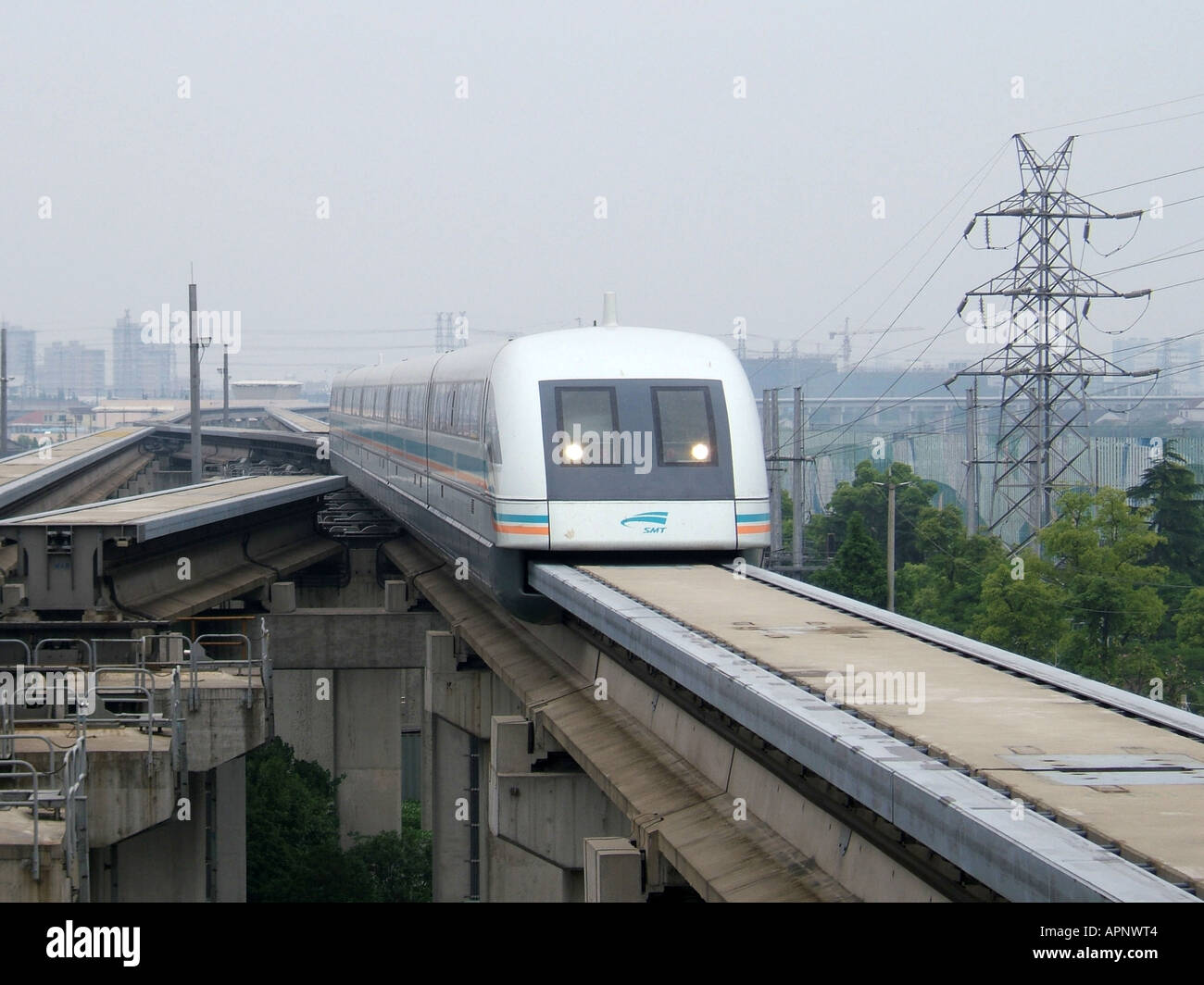 Shanghai maglev train hi-res stock photography and images - Alamy
