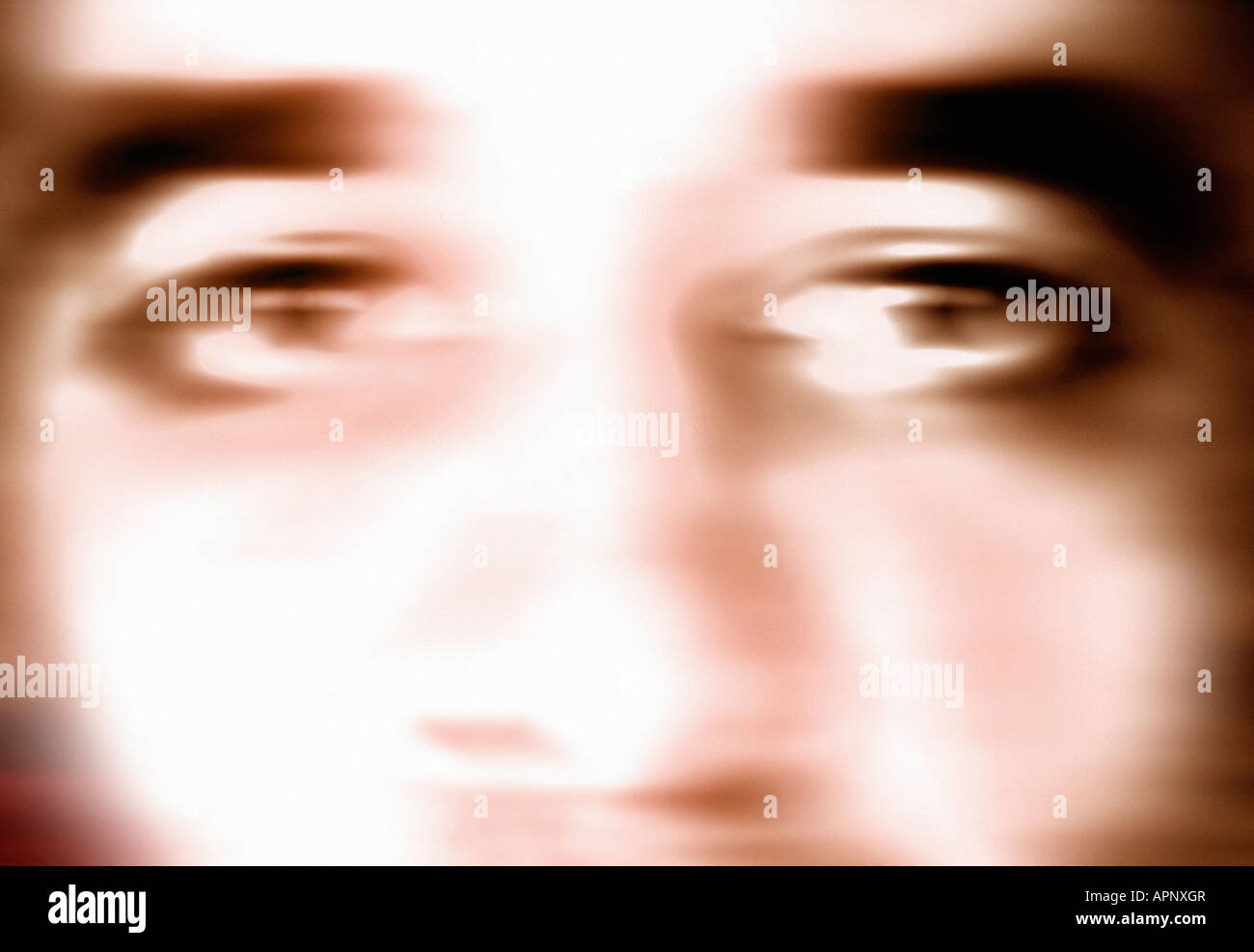 Close-up blurred portrait of a man Stock Photo - Alamy