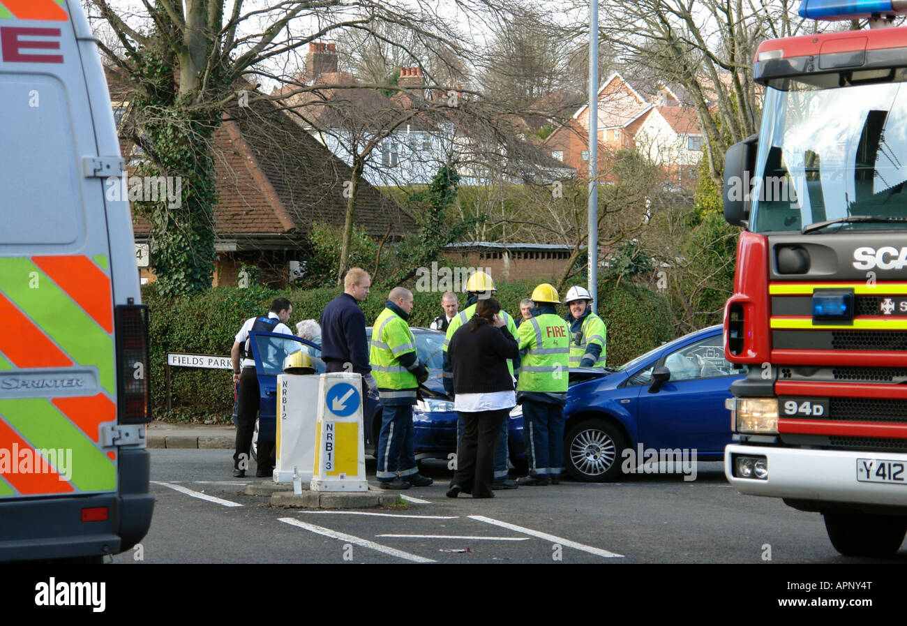 Two people bump accident hi-res stock photography and images - Alamy