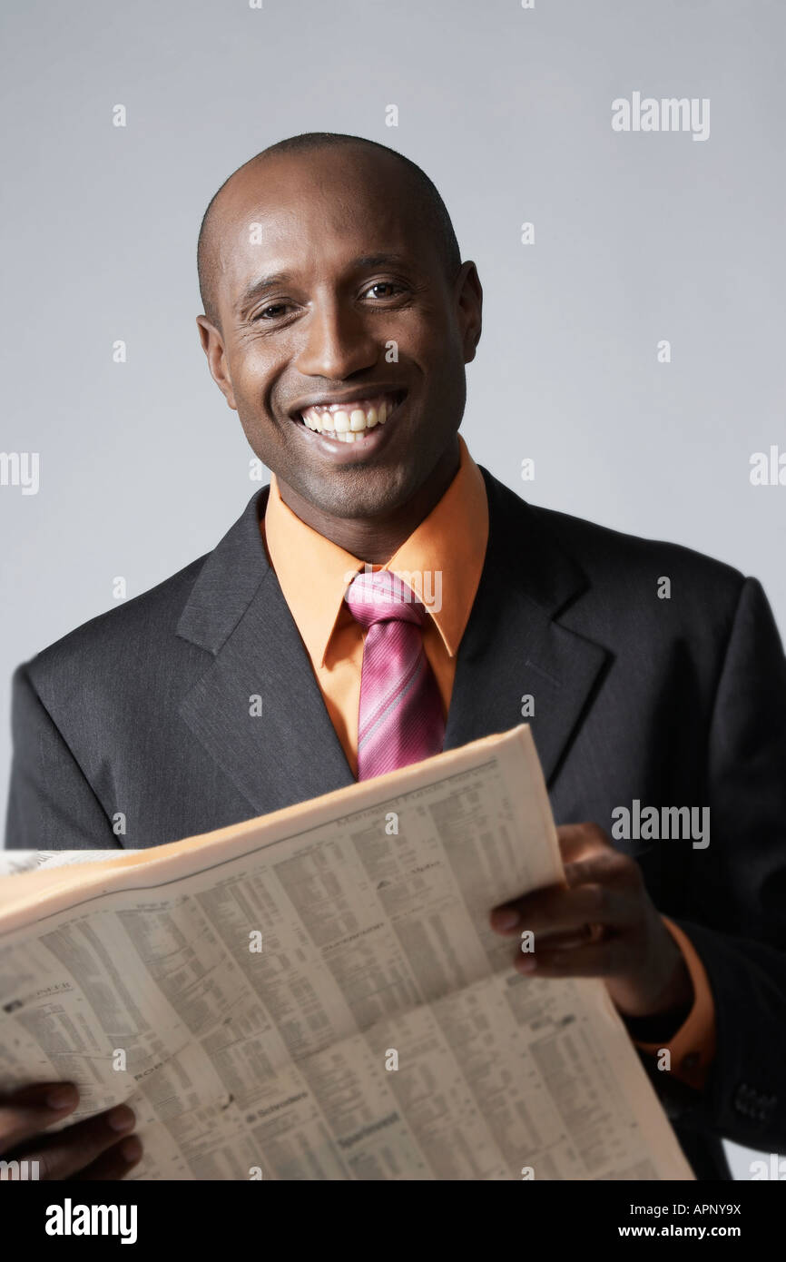 Person reading newspaper and laughing hi-res stock photography and ...