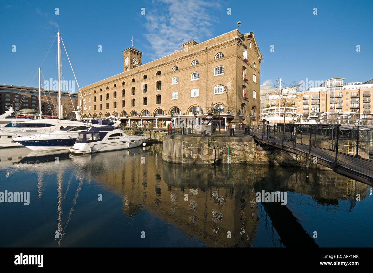 St Katherine Docks London Stock Photo - Alamy