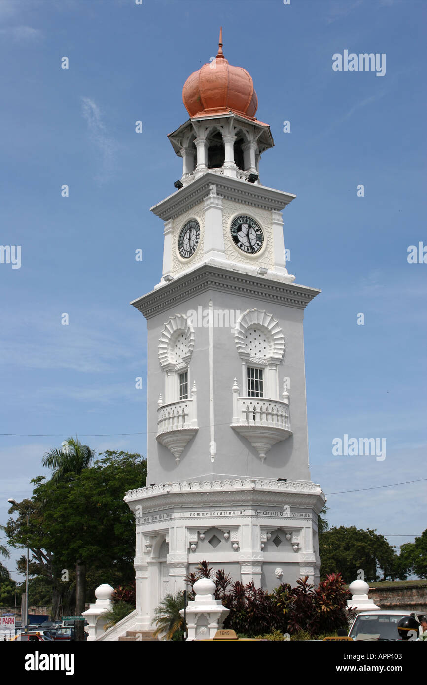 Penang clocktower hi-res stock photography and images - Alamy