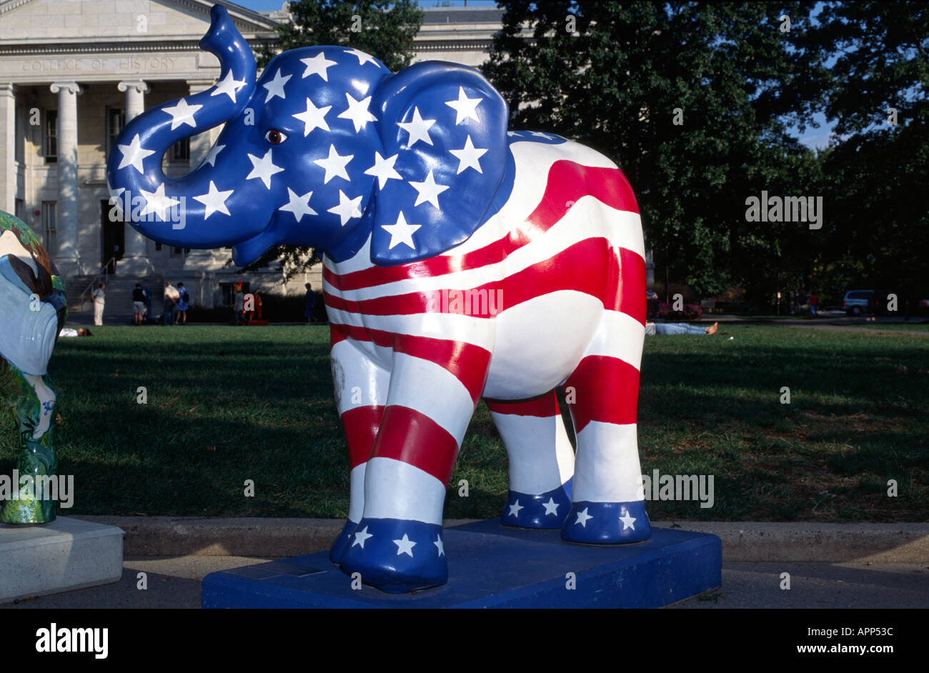 Elephant sculpture, Washington D.C Stock Photo - Alamy