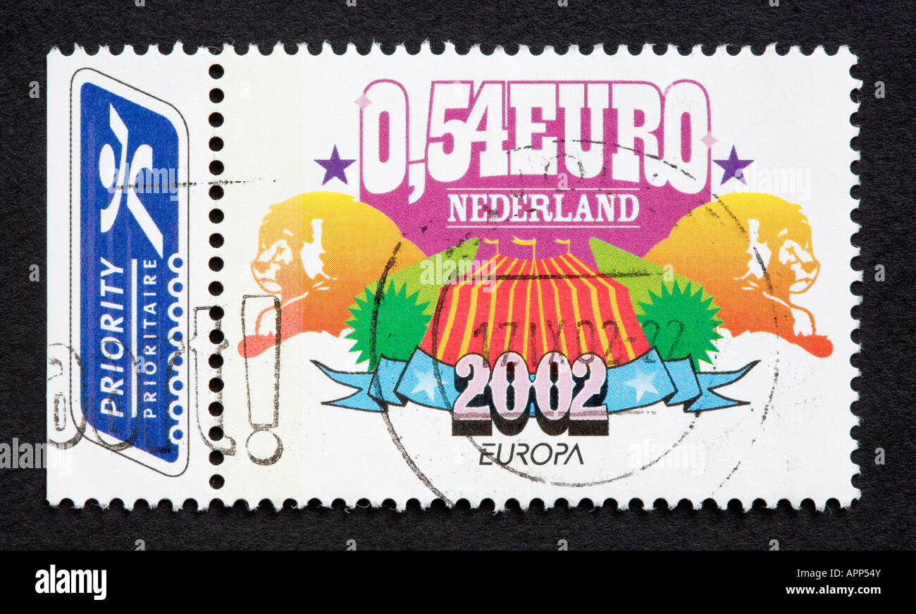 Dutch postage stamp Stock Photo - Alamy