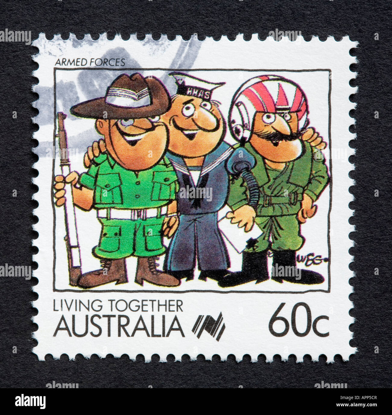 Australian postage stamp Stock Photo - Alamy