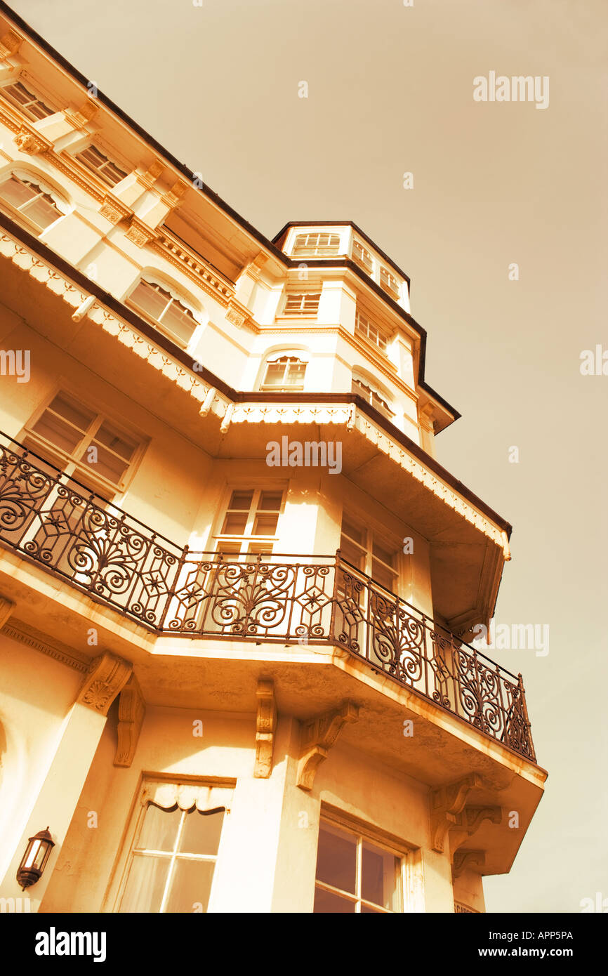 Regency Houses on Brighton Seafront Stock Photo - Alamy