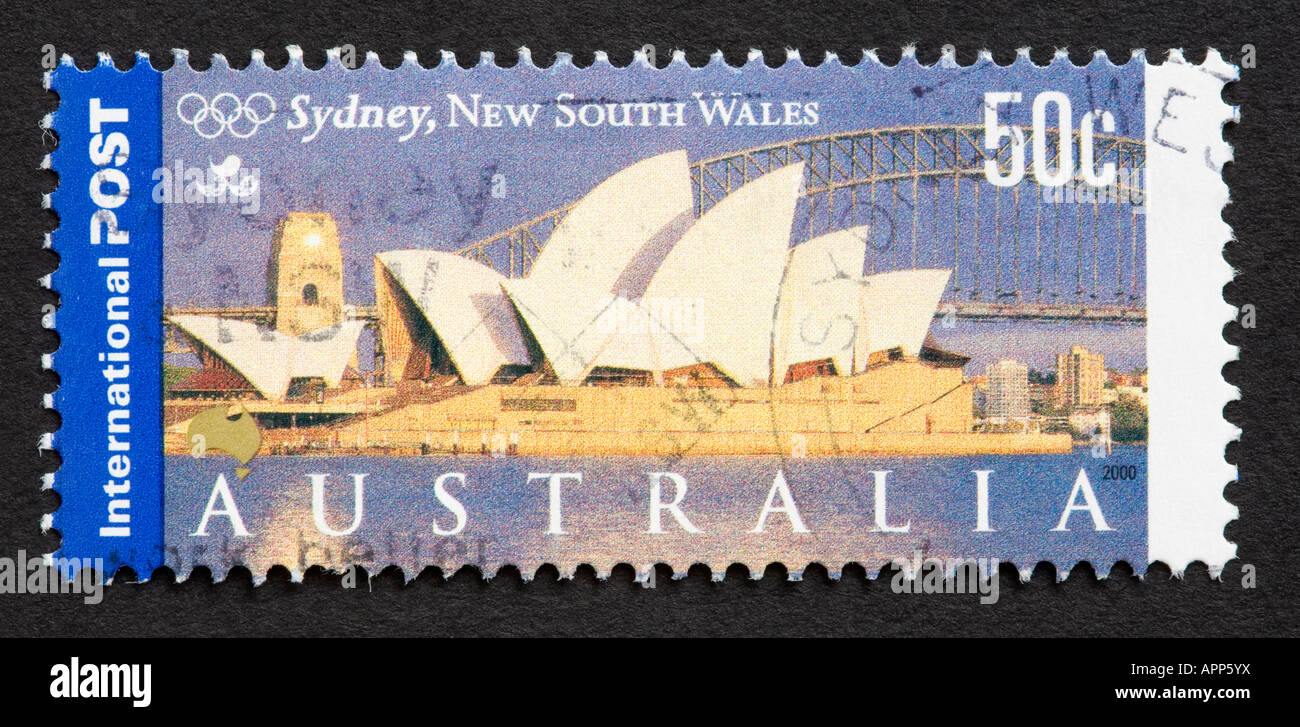 Australian postage stamp Stock Photo - Alamy