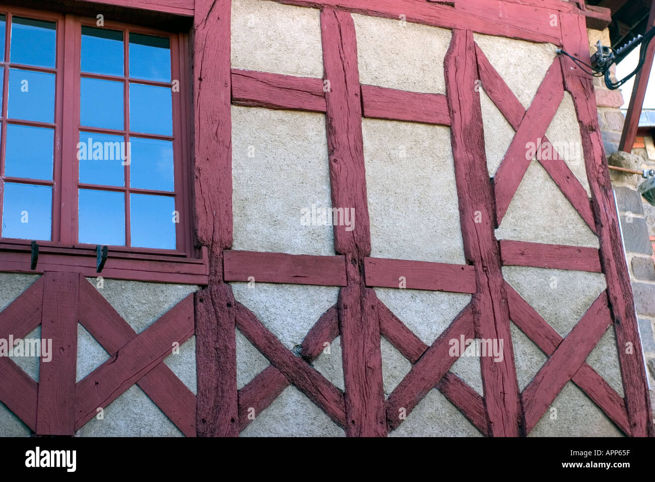 half timbering house Stock Photo - Alamy