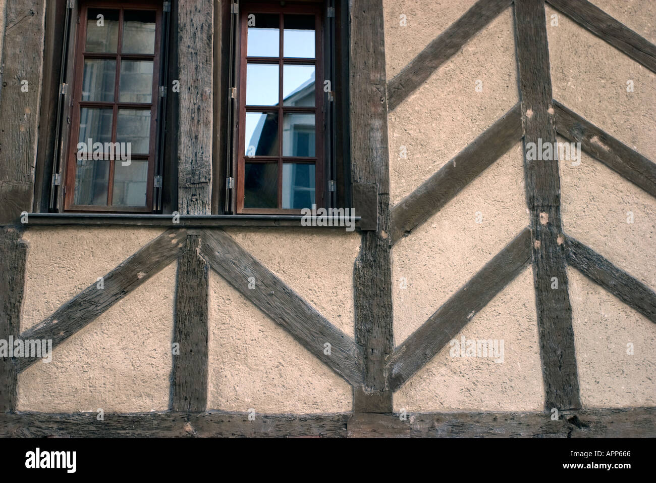 half timbering house Stock Photo - Alamy