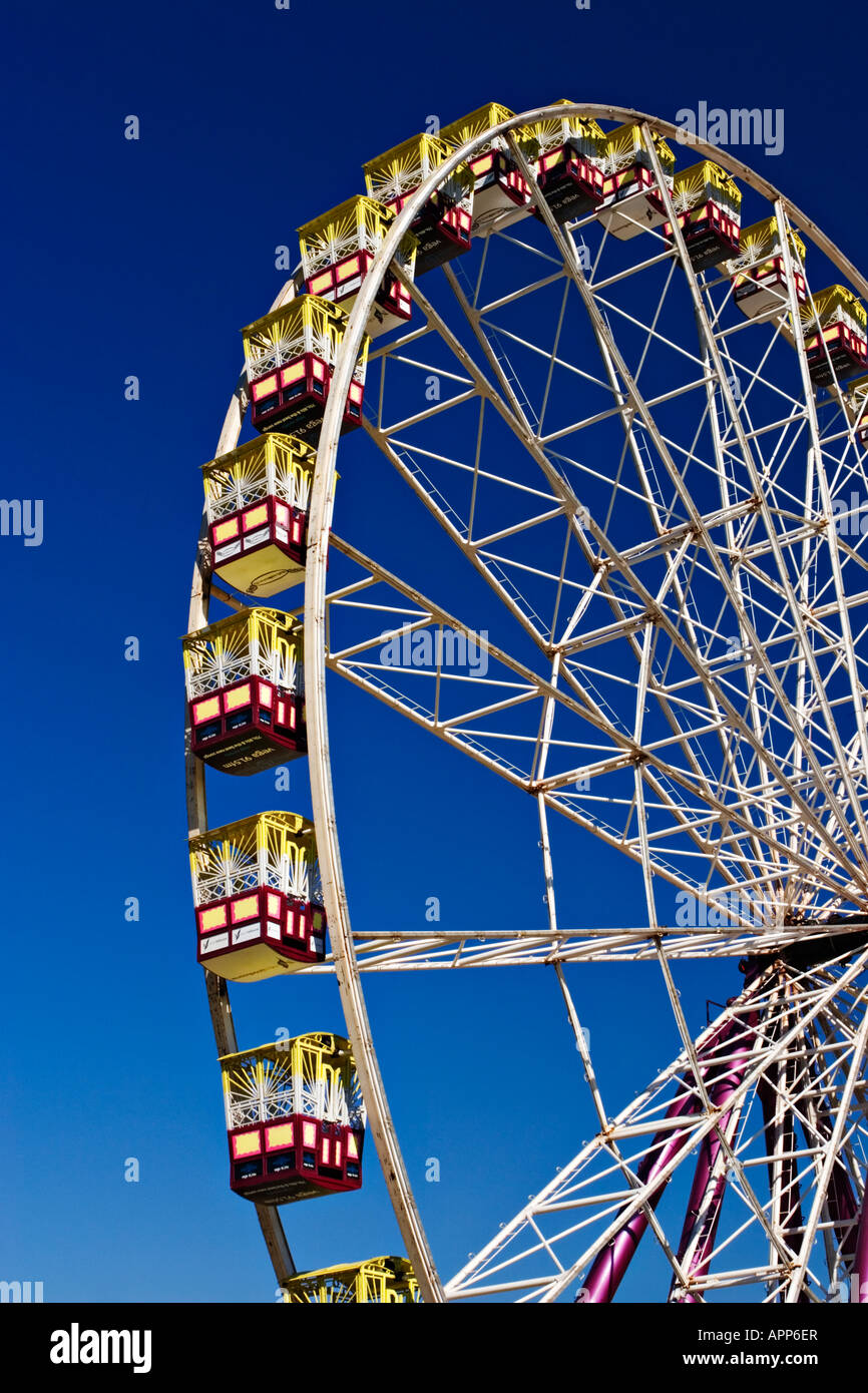 Detail of a Ferris Wheel in Melbourne Australia Stock Photo - Alamy