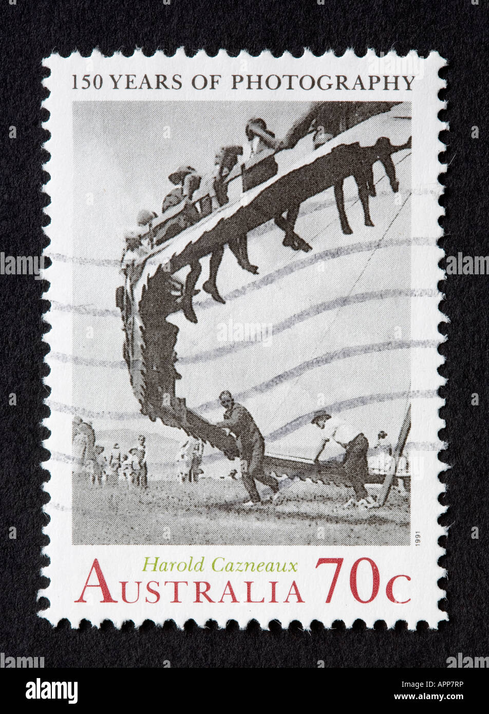 Australian postage stamp Stock Photo - Alamy