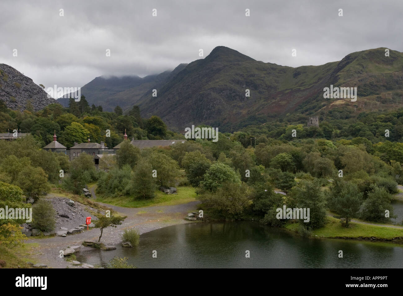 National Slate Museum Llanberis North Wales Cymru Stock Photo - Alamy